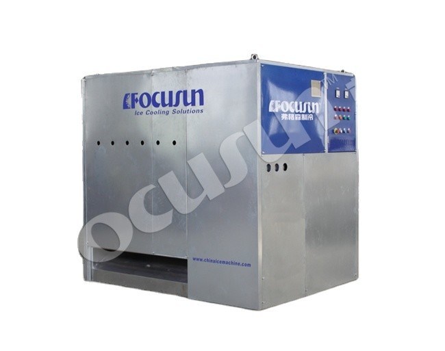 Bitzer Compressor and Stainless Steel Used in 3T Cube Ice Machine for ...
