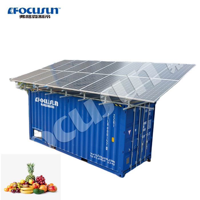10x2.5x2.5m 20FT 40ft Container Solar Power Cold Room Portable Solution ...