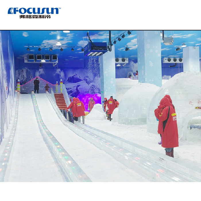 Indoor Snow Room Snow Machine with 4500kg Capacity and Stainless Steel ...