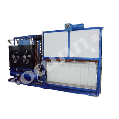 Brine System Big Cube Ice Block Ice Machine Africa 2T at with Automatic ...