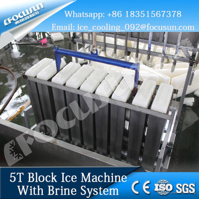 Hotels Brine System Ice Block Ice Machine Maker with Engine Core ...